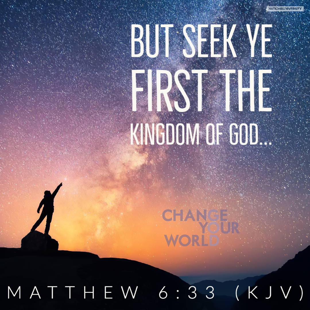 MATT 6 33 NationsU NationsU MATT 6 33 NationsU NationsU